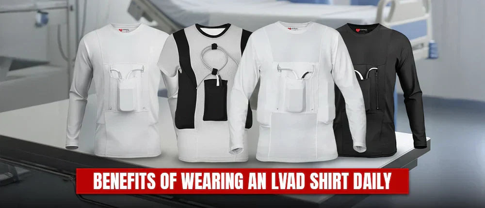 How LVAD Shirts Benefit You in Daily Living? – LVAD Gear