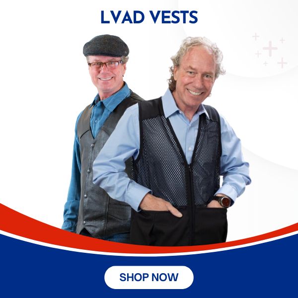 LVAD Vests | Carry your LVAD safely with style | Lvad Gear – LVAD Gear