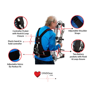 LVAD Vests | Carry your LVAD safely with style | Lvad Gear – LVAD Gear