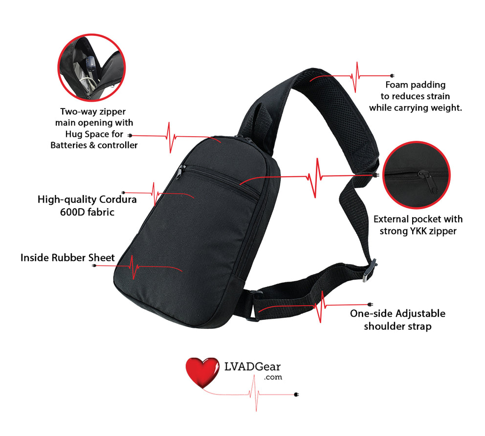 Premium LVAD Bags & Backpacks | Shop Now – LVAD Gear